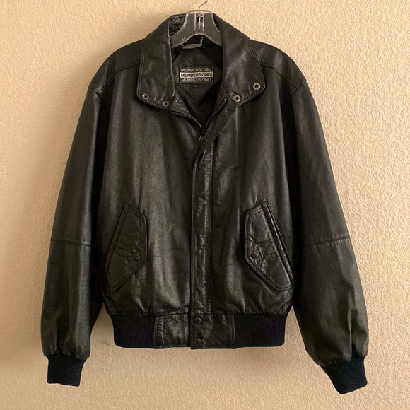 Members Only | Jackets & Coats | Vintage Leather Jacket | Poshmark